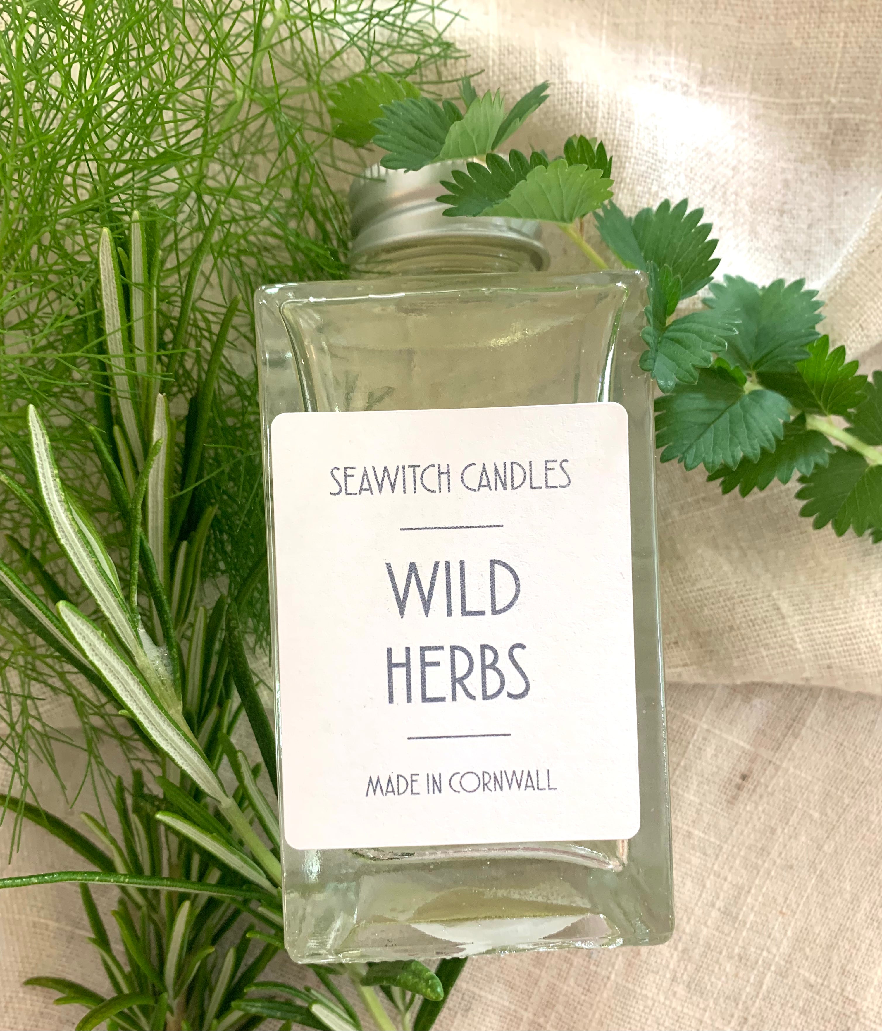 Wild Herbs Scented Diffuser - Handmade in Cornwall – Seawitch Stores