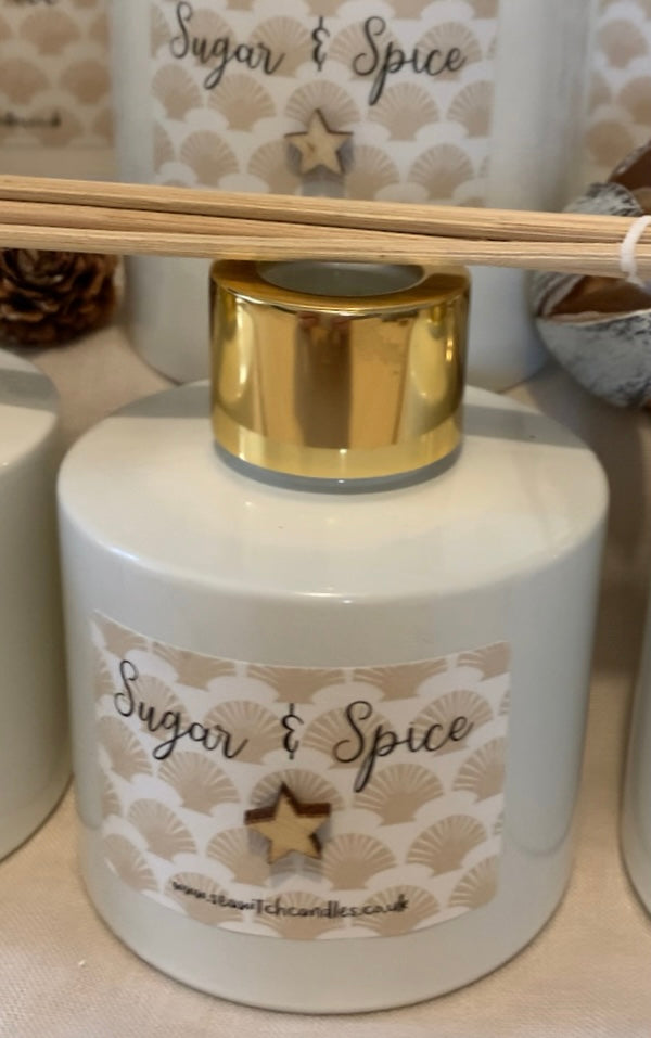 Sugar & Spice Scented Diffuser - handmade in Cornwall – Seawitch Stores
